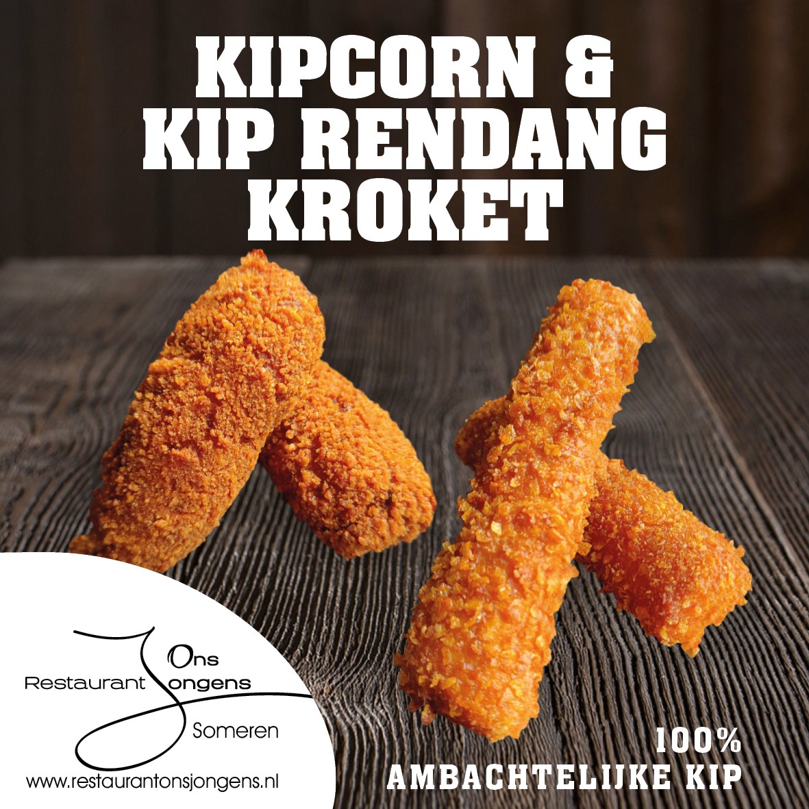 Kipcorn & Kip Rendang Kroket - JP Food
